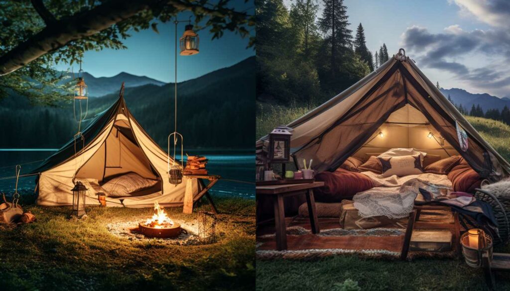 Glamping VS Camping - What Is Best For You? - FamilyDrifts