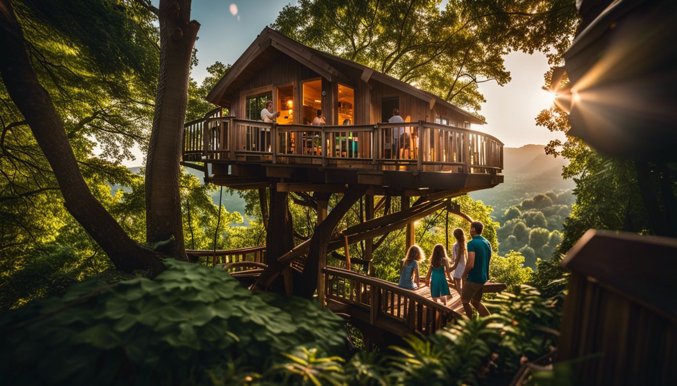 Asheville Glamping Treehouse: A Unique And Exhilarating Experience